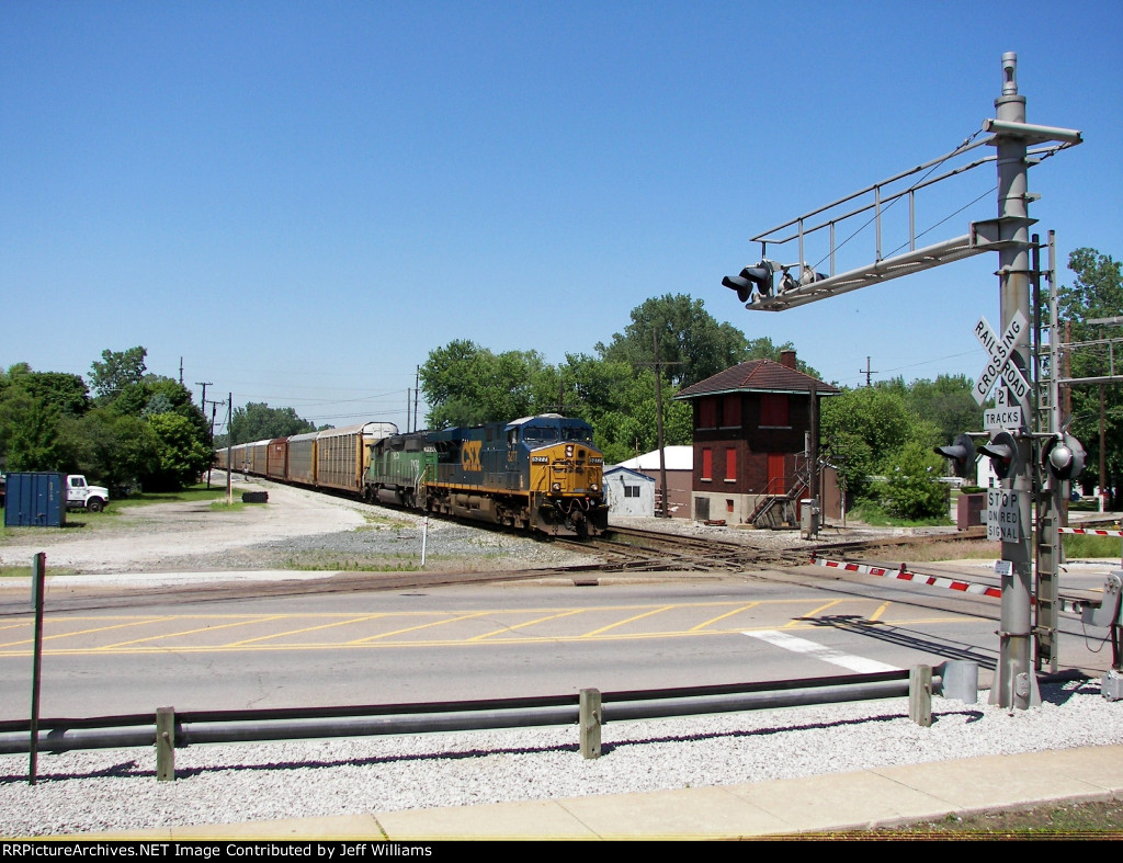 Southbound Past the Tower